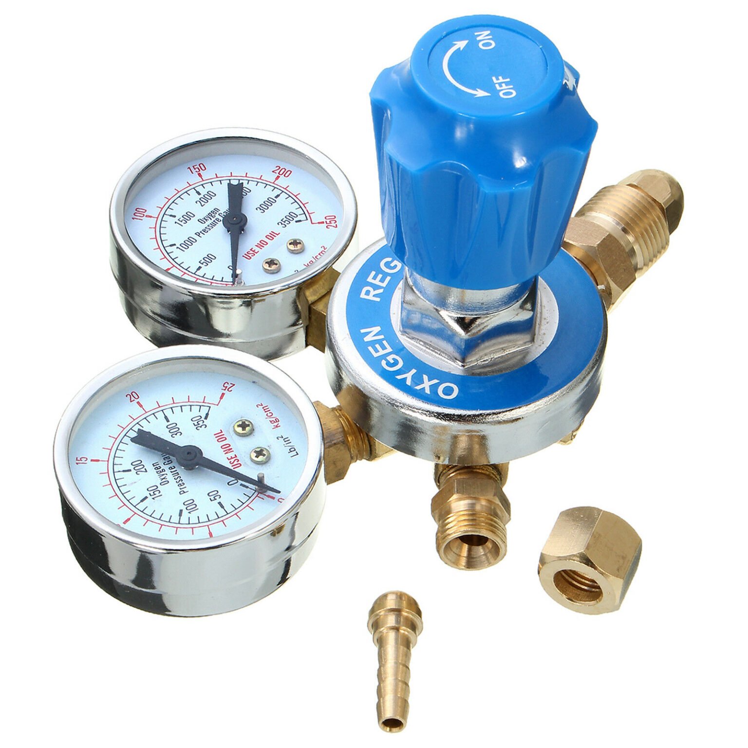 Gold Flex Oxygen Gas Regulators – AKram Engineering & Co.
